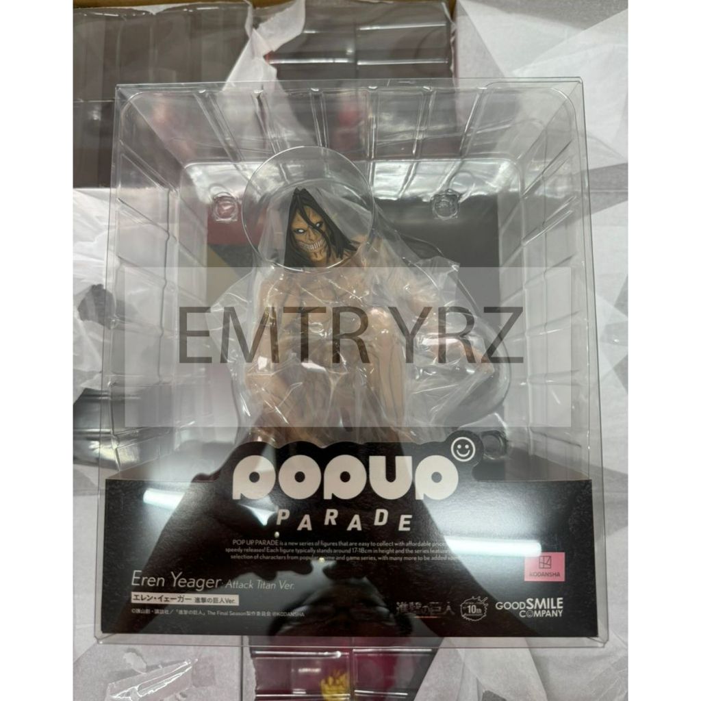 POP UP PARADE Attack on Titan Eren Yeager: Attack Titan Ver. | Shopee ...