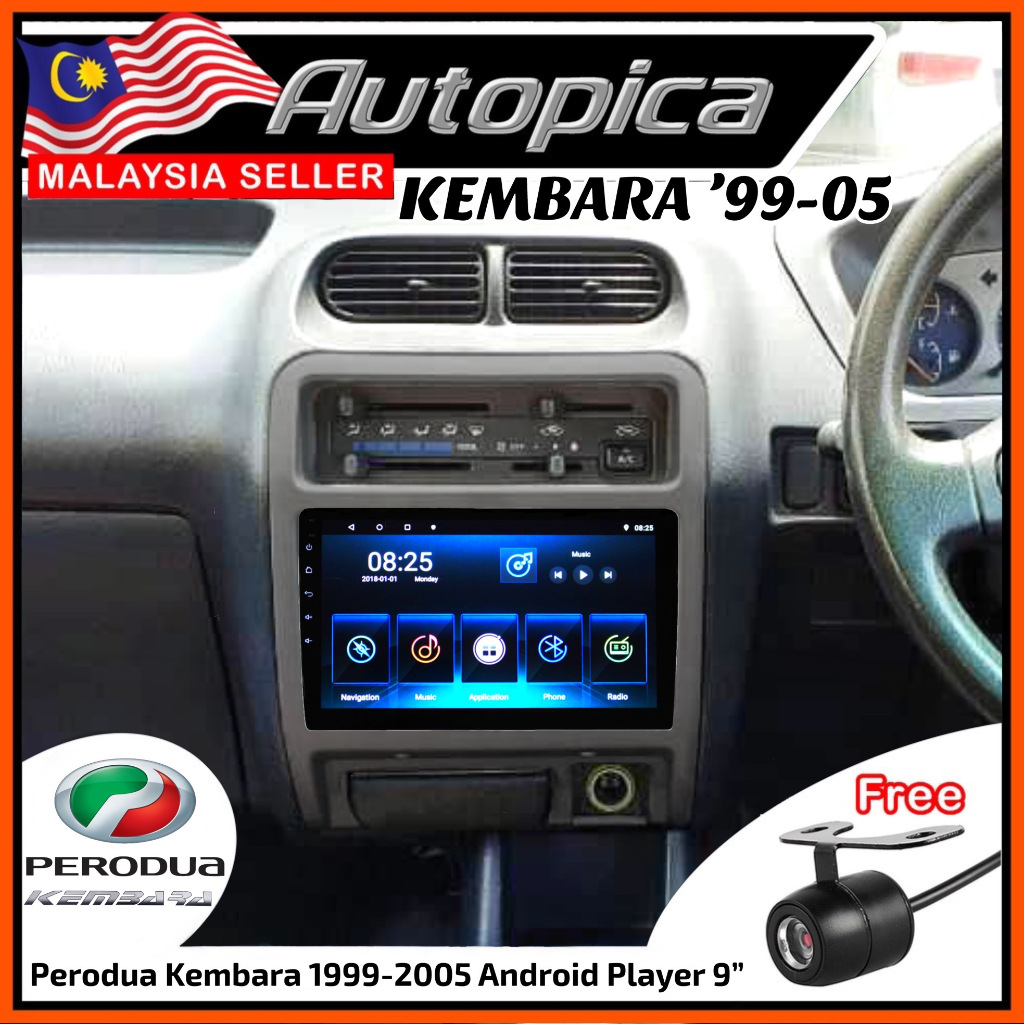 Perodua Kembara 1999-2005 Allwinner 8163 / T100 / P15 Quad Core 9" IPS ...