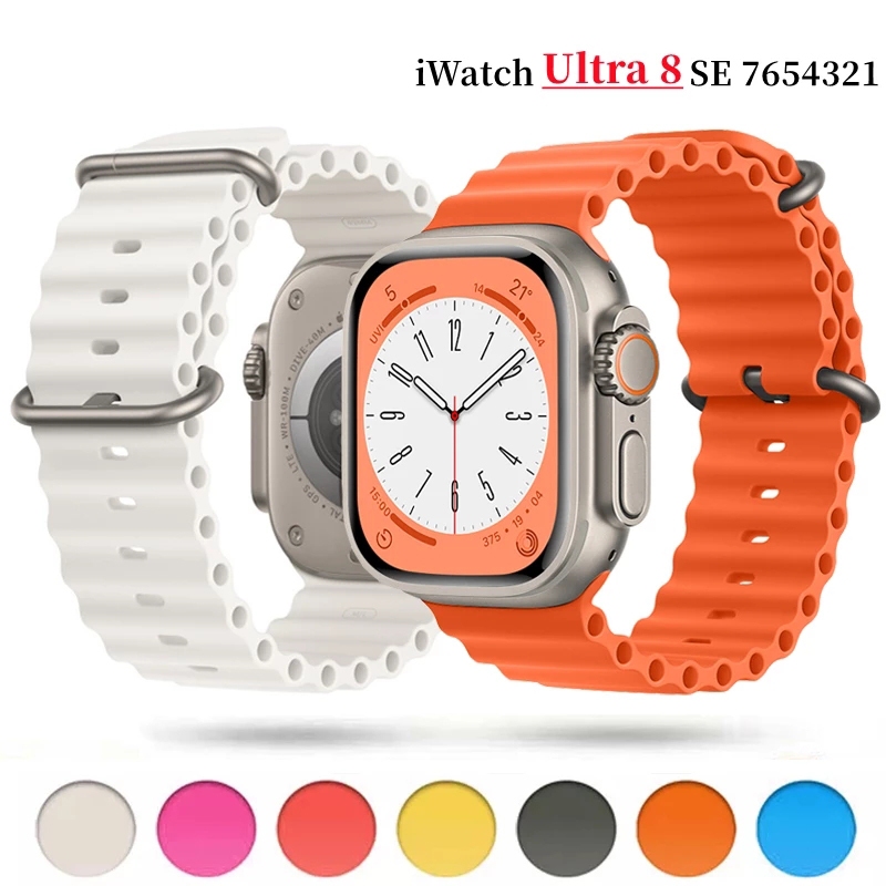 Ocean Strap for IP watch Band 49mm 45/44/42MM racelet correa iWatch ...