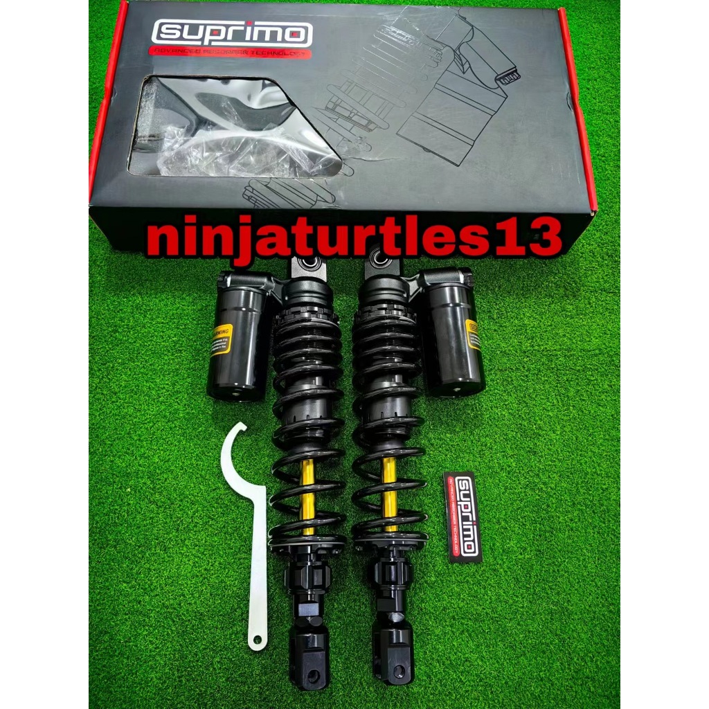 xmax absorber dual adjustable gas black gold series 345mm xmax250 ...