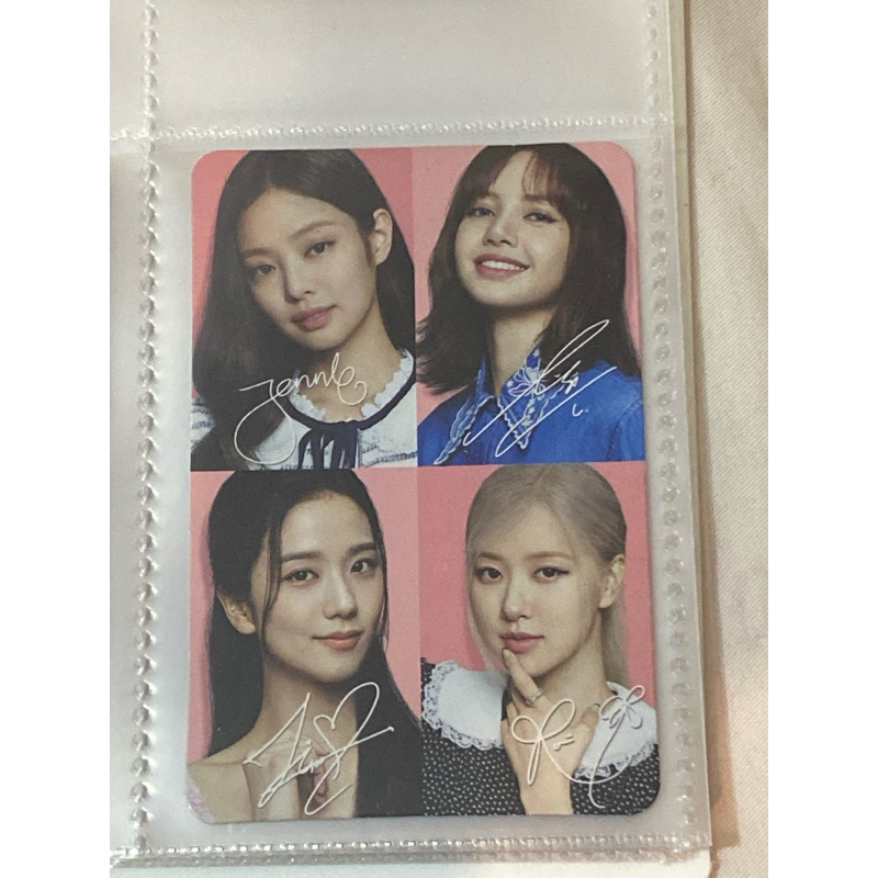 blackpink oreo card jennie lisa photocard | Shopee Malaysia
