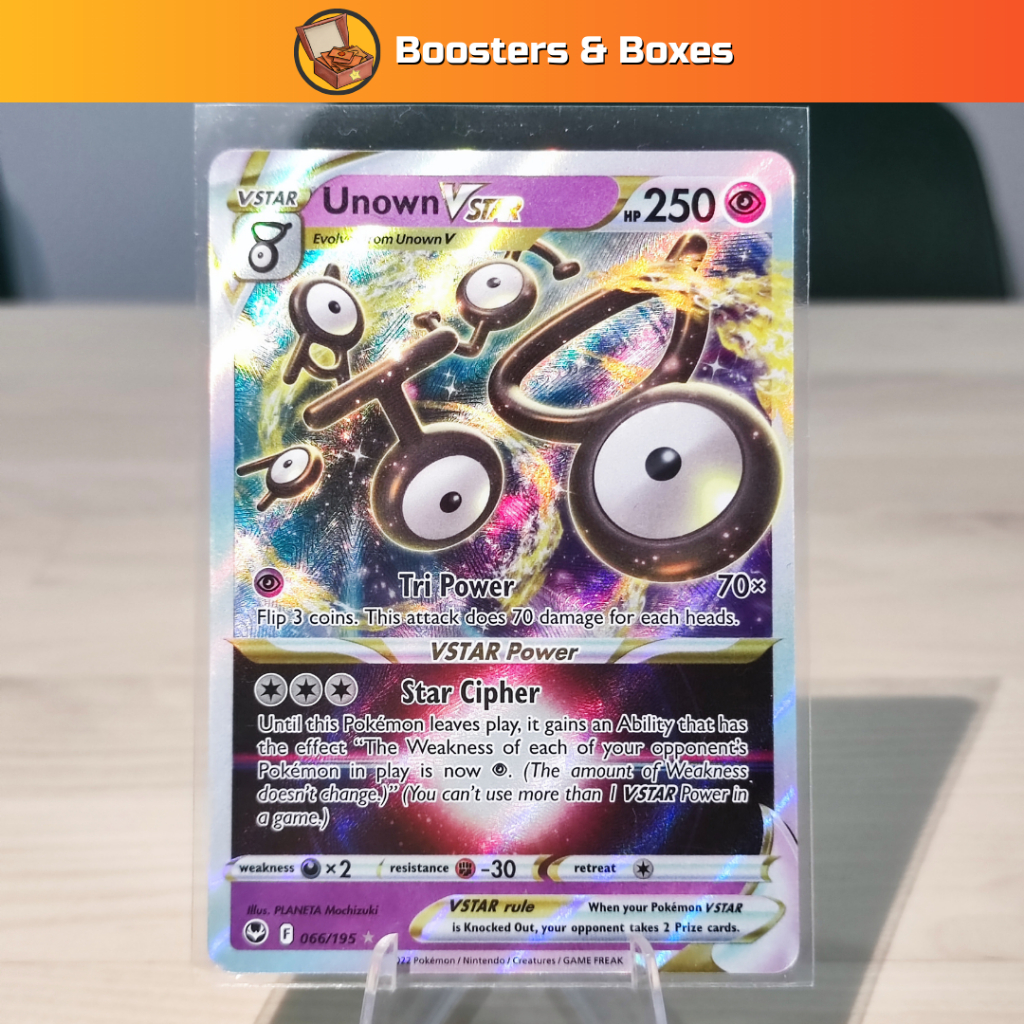 Unown VSTAR (066/195) [Sword & Shield: Silver Tempest] | Shopee Malaysia