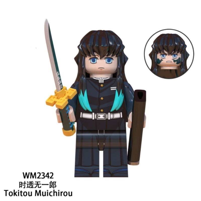 Demon Slayer Tanjiro Kamado Nezuko Minifigure Building block Great for ...