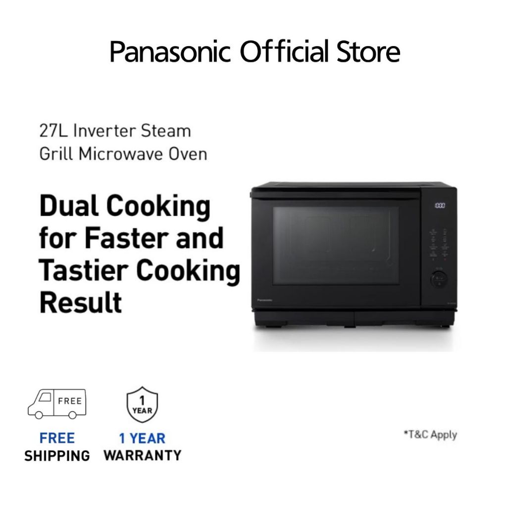 Panasonic Powerful Multifunction Grill Steam Microwave Oven (27L) NN ...