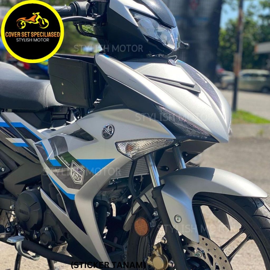 (STICKER TANAM/AIRBRUSH) RAPIDO COVER SET YAMAHA Y15 Y15ZR V1/V2 LC-150 ...