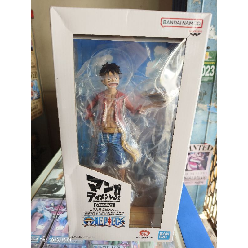 (Ori) Banpresto One Piece Grandista Nero Monkey D Luffy Manga Dimensions | Shopee Malaysia