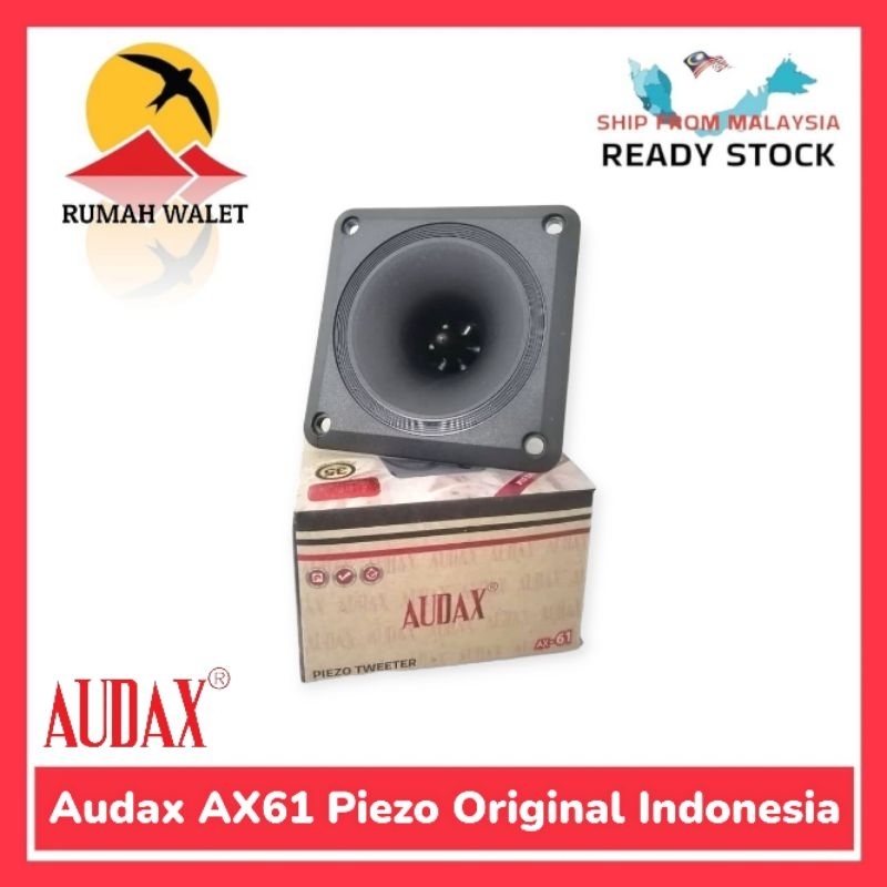 Audax AX61 Audax Indonesia Original Speaker Burung Walet Piezo Swiftlet Speaker Tweeter Audax 61 ...