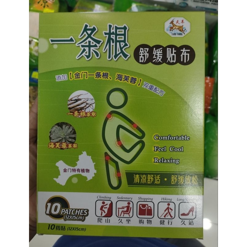 Ye Tiao Gen Taiwan medicated plaster | Shopee Malaysia