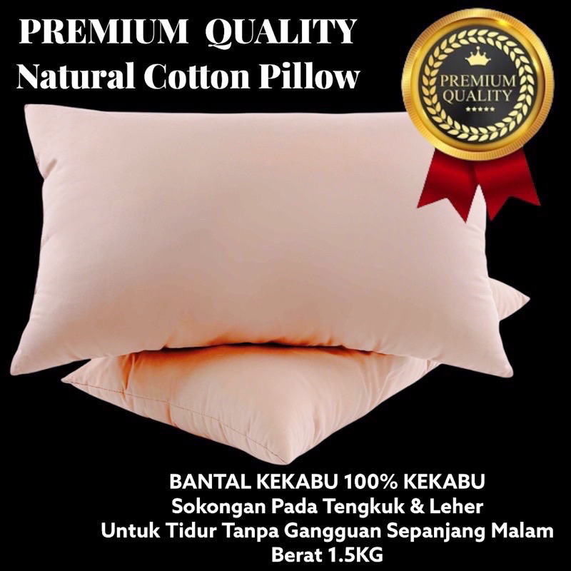 Bantal Hotel 5 Star Bulu Angsa Sintetik 1.7Kg Gebu Offer Murah Premium Quality Ready Stock ...