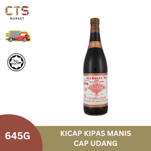 HABHAL’S Cap Kipas Udang Kicap Manis 645ml | Shopee Malaysia