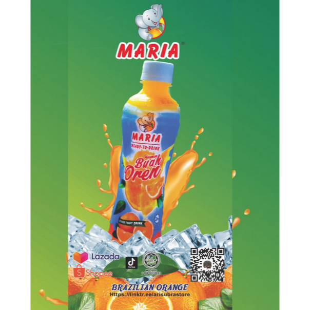 MARIA READY TO DRINK ORANGE JUICE 500ML | Shopee Malaysia