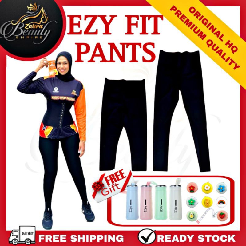 Ezy Pants Ezy Orange | Ez Fit Pant Leggings | Original HQ Aysha Alam | Sports Gym Exercise Plus ...