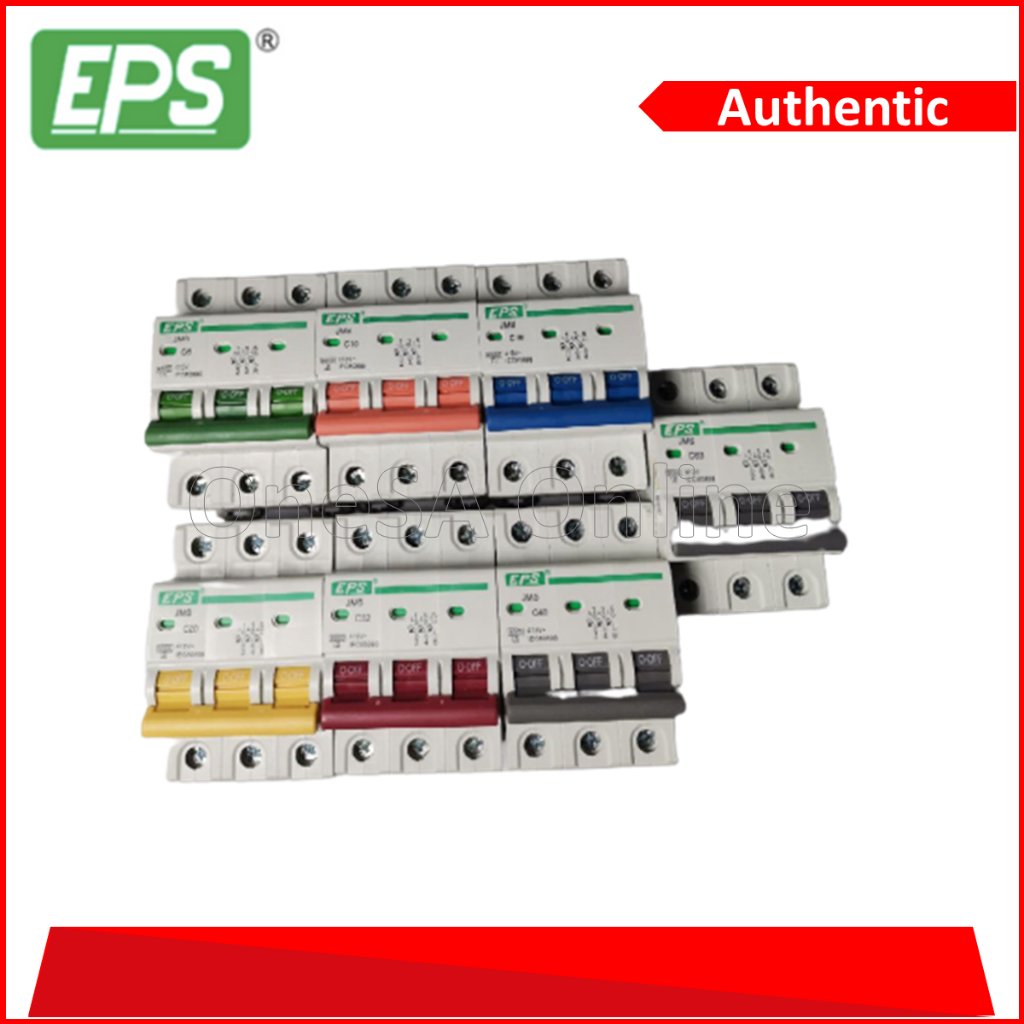 EPS MCB C CURVE 3P 6KA(MCB-3P) | Shopee Malaysia