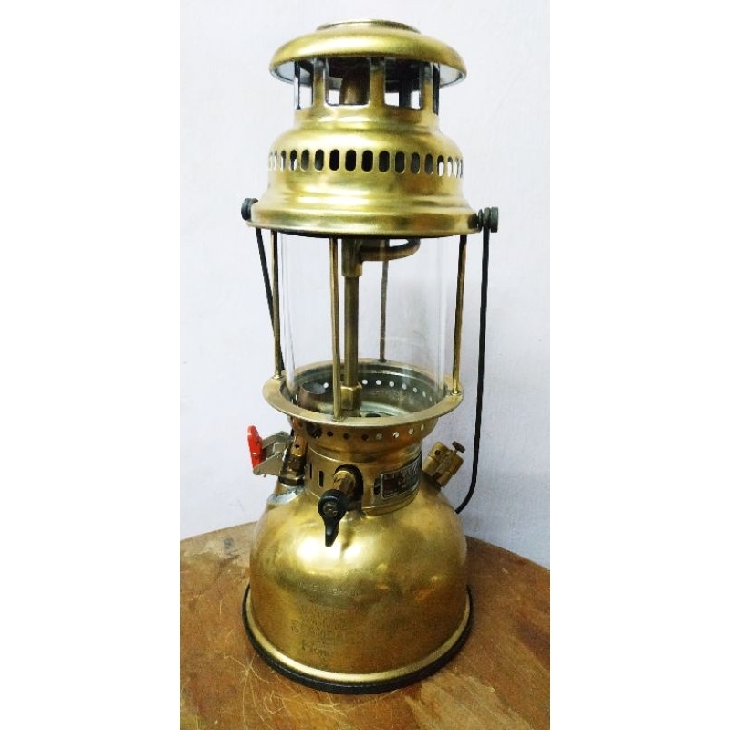 Standard Momento 2 Pressure Lantern Brass Kerosene Lampu Pam Antik ...