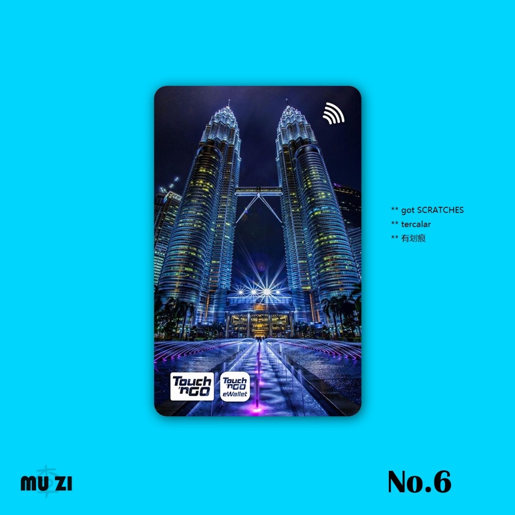 Malaysia KLCC TnG Card STICKER NFC STICKER Waterproof Thick Hard ...