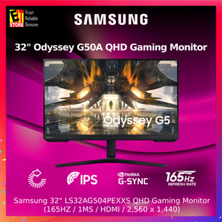 Samsung 27''/32'' Odyssey G50A QHD Gaming Monitor LS27AG500PEXXS ...
