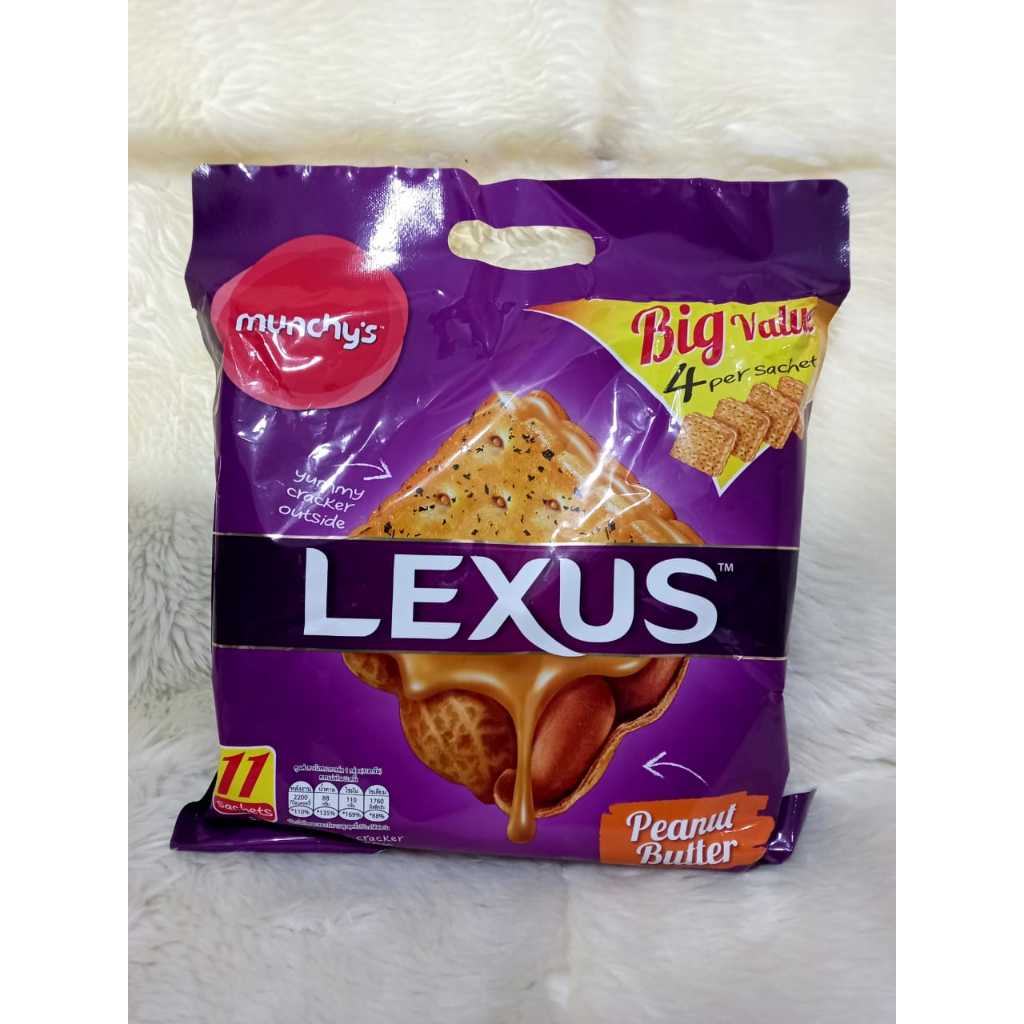 Munchy's Lexus Sandwich Peanut Butter 11sachets (418g) | Shopee Malaysia