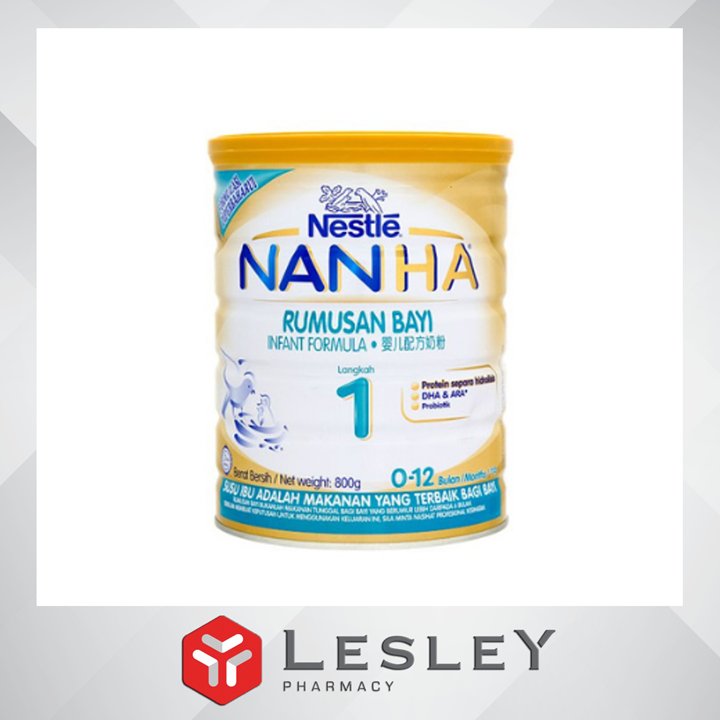 NESTLE NAN HA RUMUSAN BAYI/INFANT FORMULA FOR BABIES O-12 MONTHS STEP 1 ...