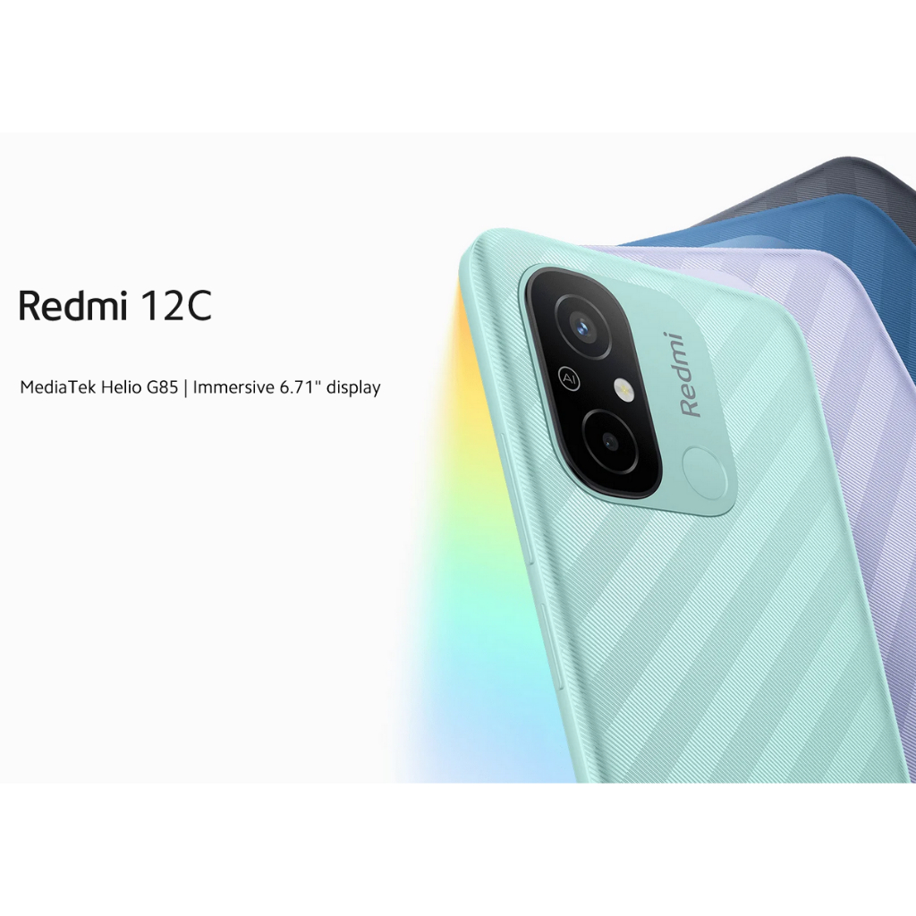 Xiaomi Redmi 12c (4GB/6GB Ram + 128GB Rom) Original 1 Year Warranty ...