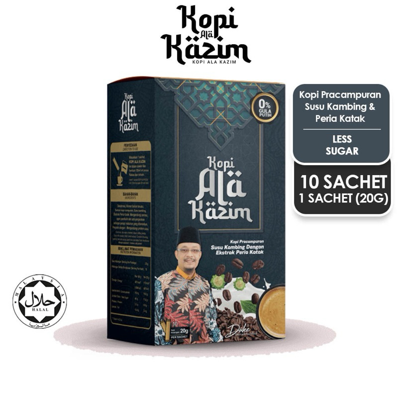 EMZI Kopi Ala Kazim 10s Ekstrak Peria Susu Kambing Emzi Olive Tin ...