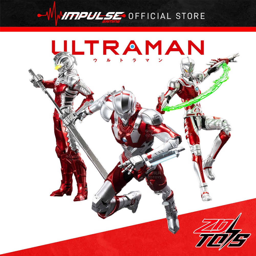 ZD Toys Ultraman Suit Ultraman Shinjiro Hayata / Ultra Seven Dan ...