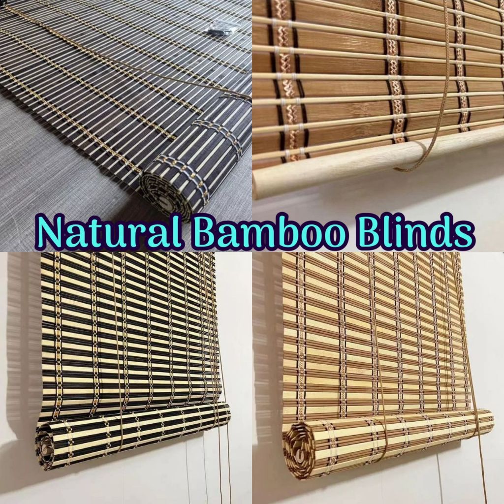BIDAI BULUH/Bamboo Blinds '(W) x '(H)Outdoor (Natural) | Shopee Malaysia