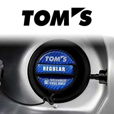 TOM'S Toyota Fuel Cap Garnish Vios Altis Camry Yaris Cross Corolla GR ...