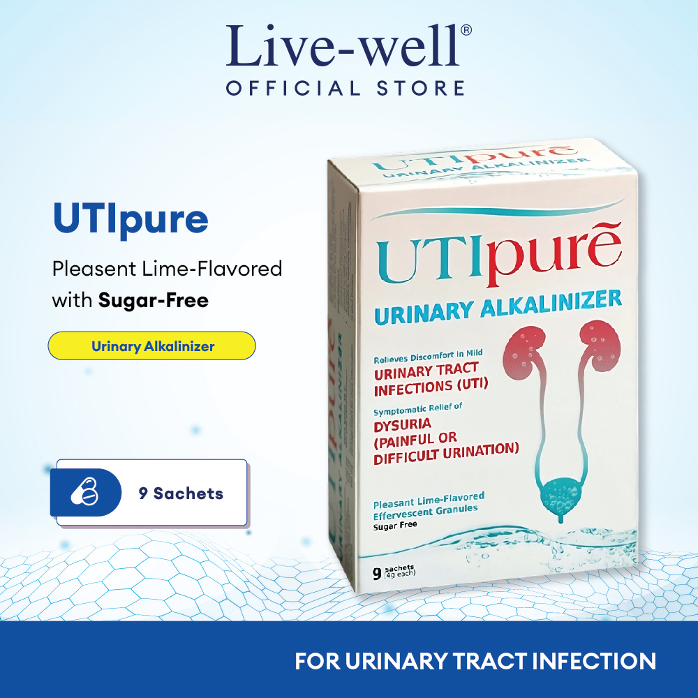 UTIpure Urinary Alkalinizer Supplement Women Urination Dysuria Sugar ...
