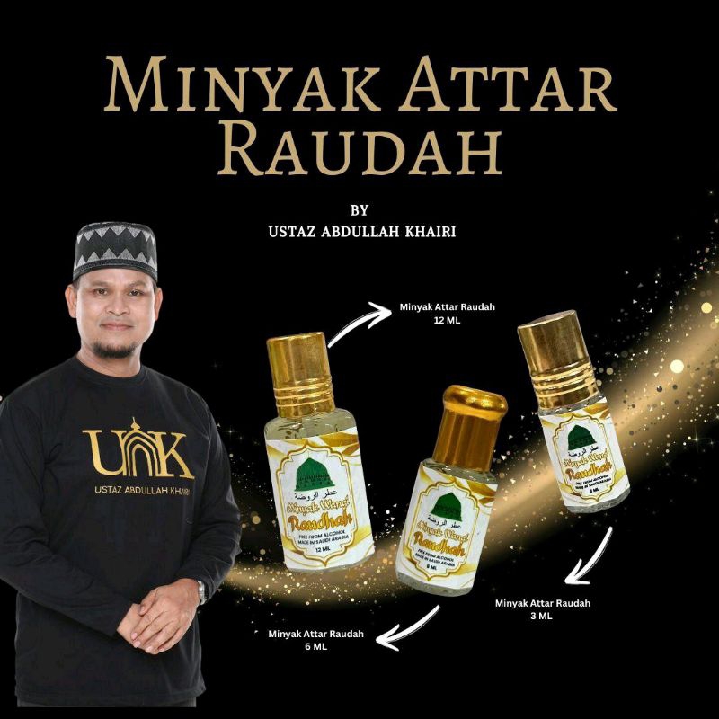Minyak wangi raudhah - attar - rindu Nabi - wangian masjid nabawi ...