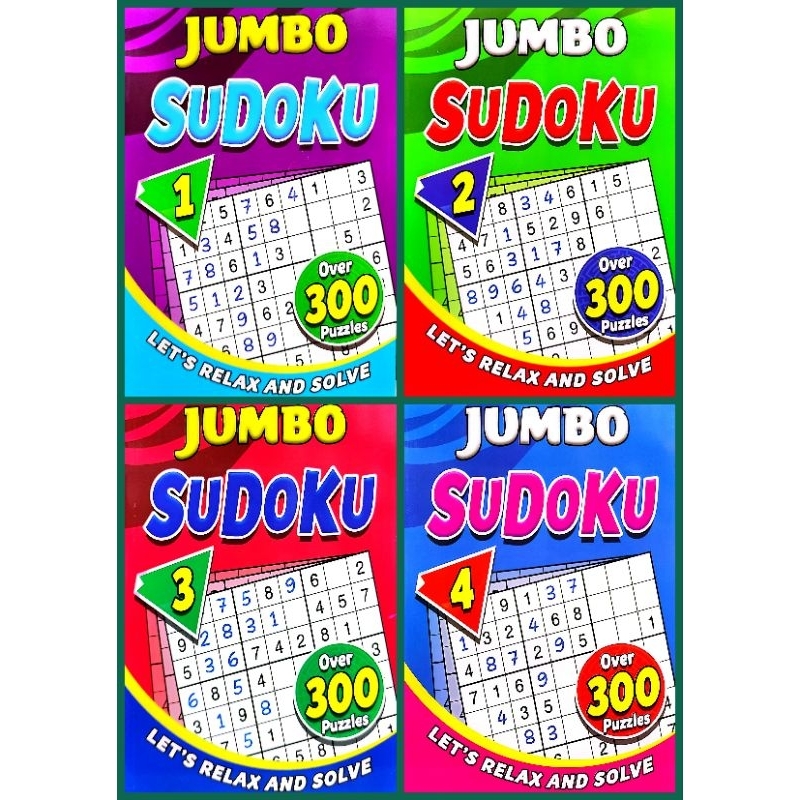 JUMBO SUDOKU - LET'S RELAX AND SOLVE - OVER 300 PUZZLES (MIND TO MIND ...