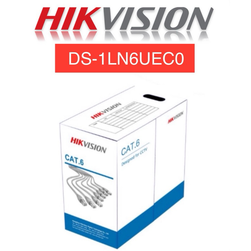HIKVISION DS-1LN6UEC0 305M CAT6 UTP NETWORK CABLE | Shopee Malaysia