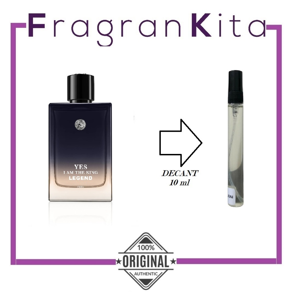 Geparlys Yes I Am The King Legend EDP 10 ml (DECANT) | Shopee Malaysia