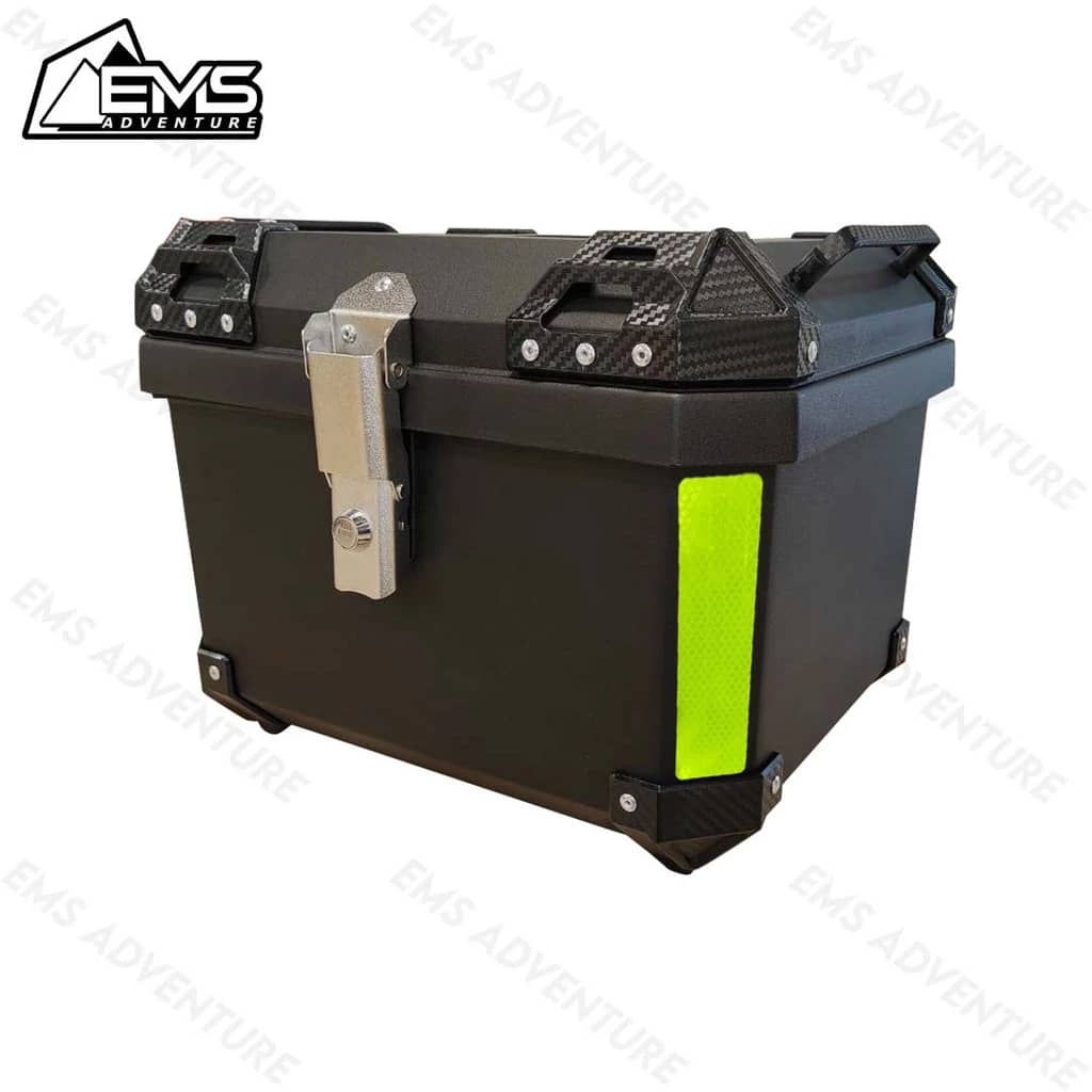 EMS ABS BOX HY PLAIN DESIGN 36 LITER / 45 LITER FIT HELMET ALUMINIUM ...