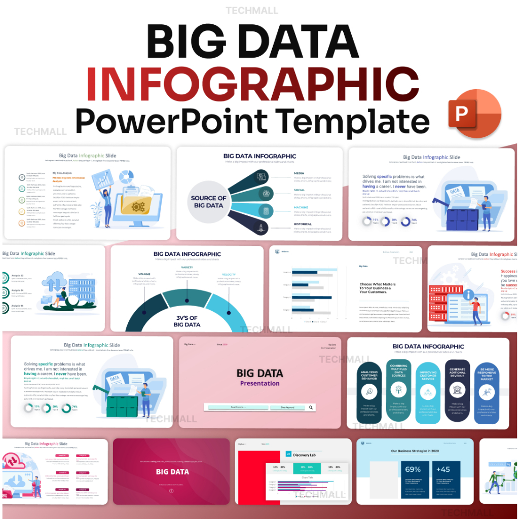 Big Data Slides Infographics PowerPoint Presentation Template | Shopee Malaysia