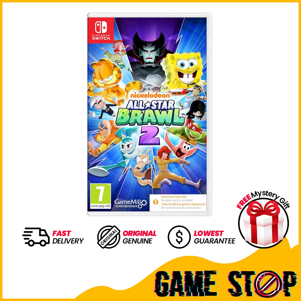NSW Switch Nickelodeon All-Star Brawl 2 English Version | Shopee Malaysia