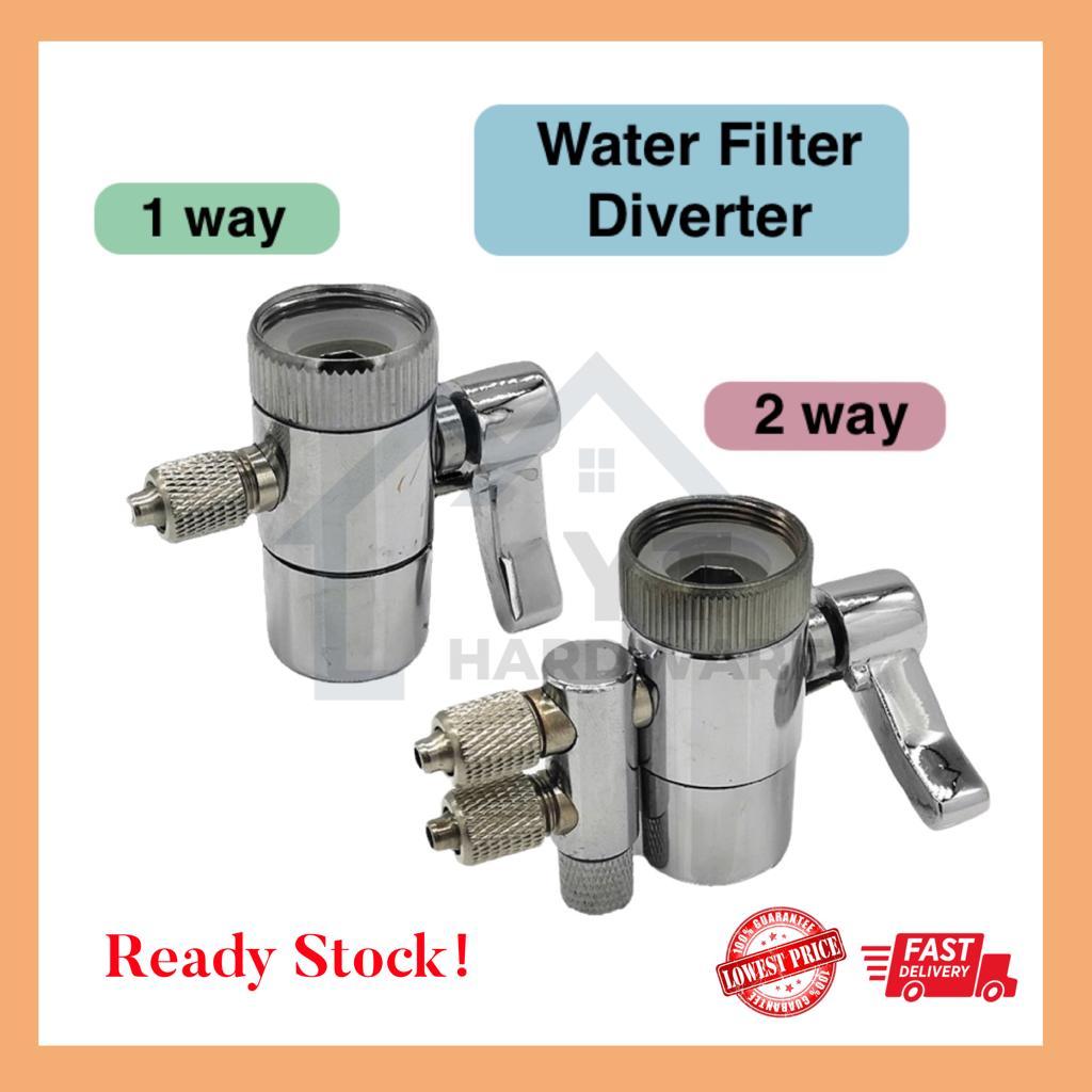 [READY STOCK] 1/4″ One Way Two Way Diverter Valve Water Filter Diverter ...