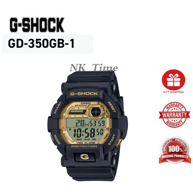 CASIO G SHOCK GD-350 celebrates its 10th anniversary GD-350GB-1 / GD ...