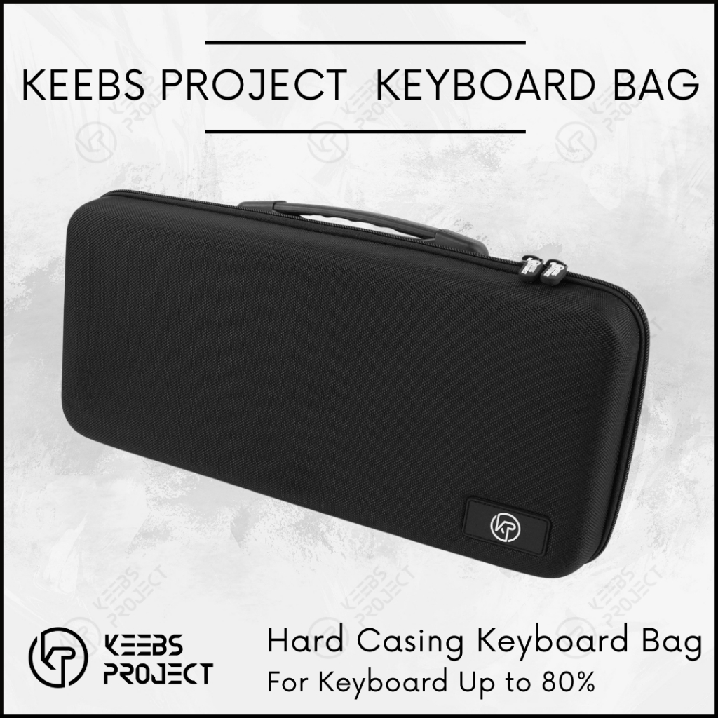 [READY STOCK] Keebs Project Keyboard Hard Carrying Case Bag 2in1 for 60 ...