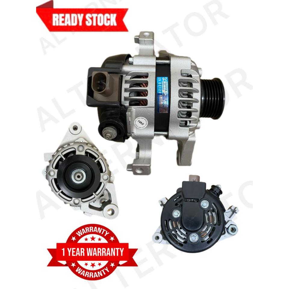 OEM)TOYOTA VIOS-NCP151(75A)6PK-ALTERNATOR(0Y310)100%NEW(1PIN )MADE IN ...