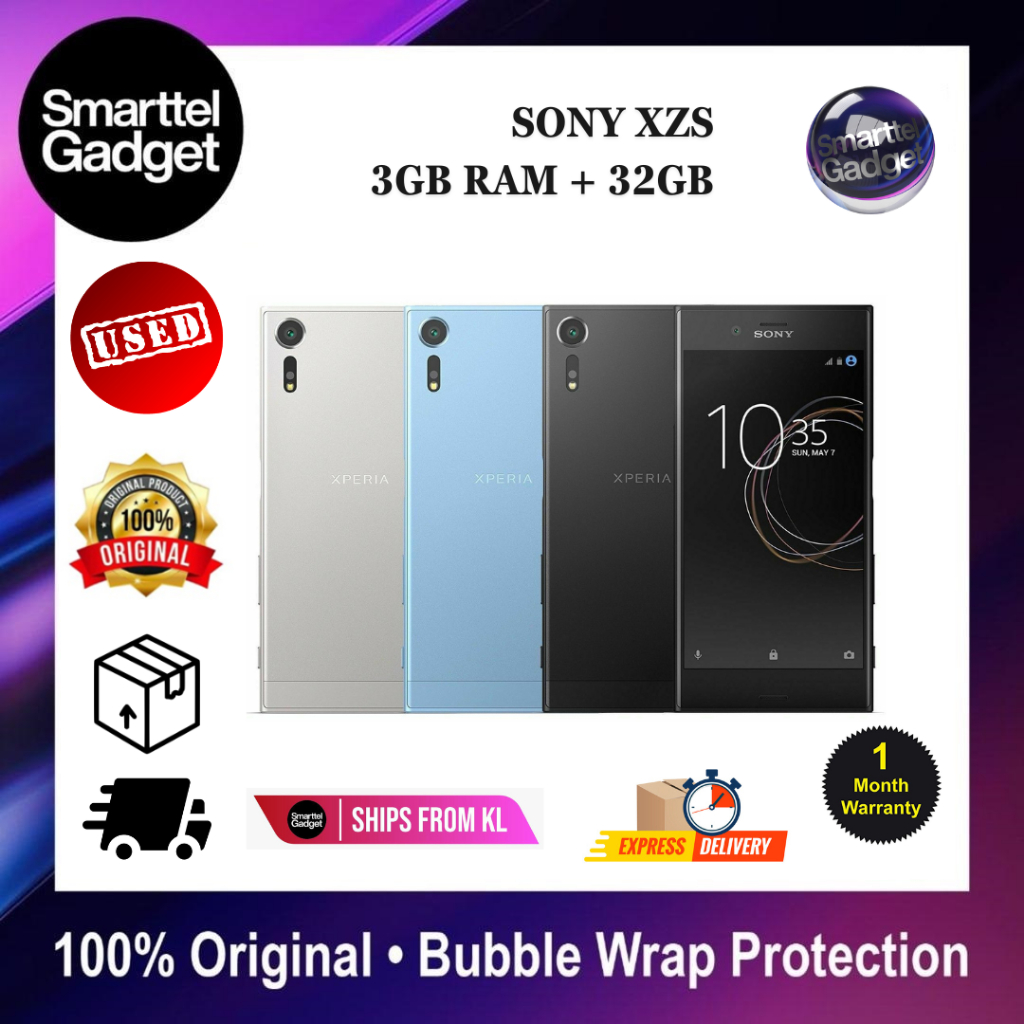 SONY XPERIA XZS / XZ1 / XZ SECOND HAND USED UNIT | 4GB RAM + 32GB | 4GB ...