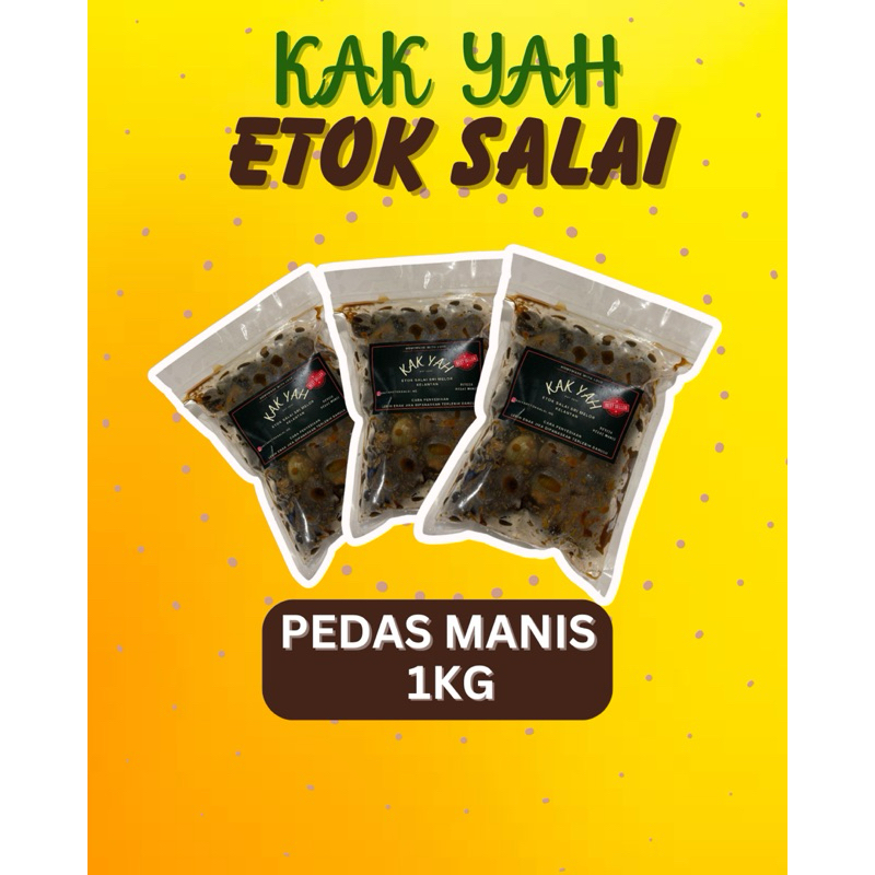 KAK YAH ETOK SALAI KETAGIH VIRAL(1KG) | Shopee Malaysia
