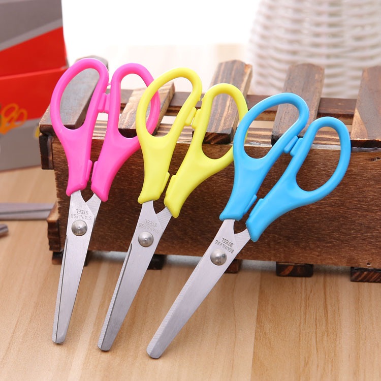 Scissors Kids Gunting Budak Sekolah 剪刀 Kids Mini Scissors 10cm ...