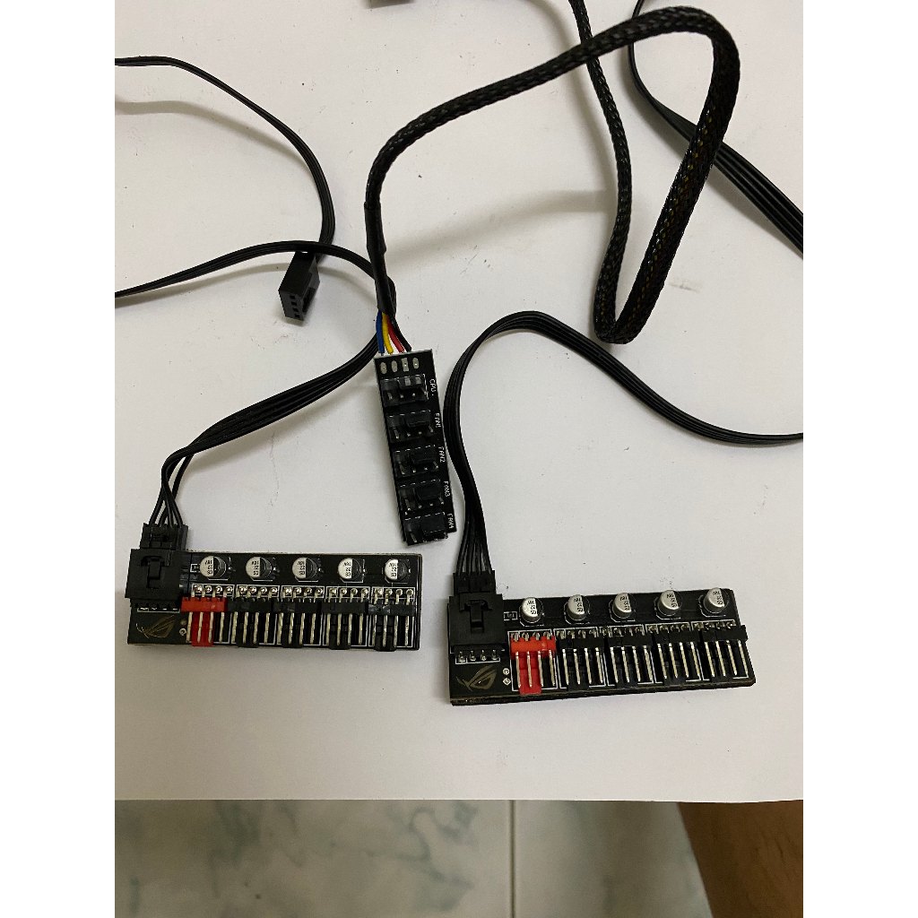 5 Ports PC Cooling Fan Hub Splitter Speed Controller for 4 Pin PWM Fan | Shopee Malaysia