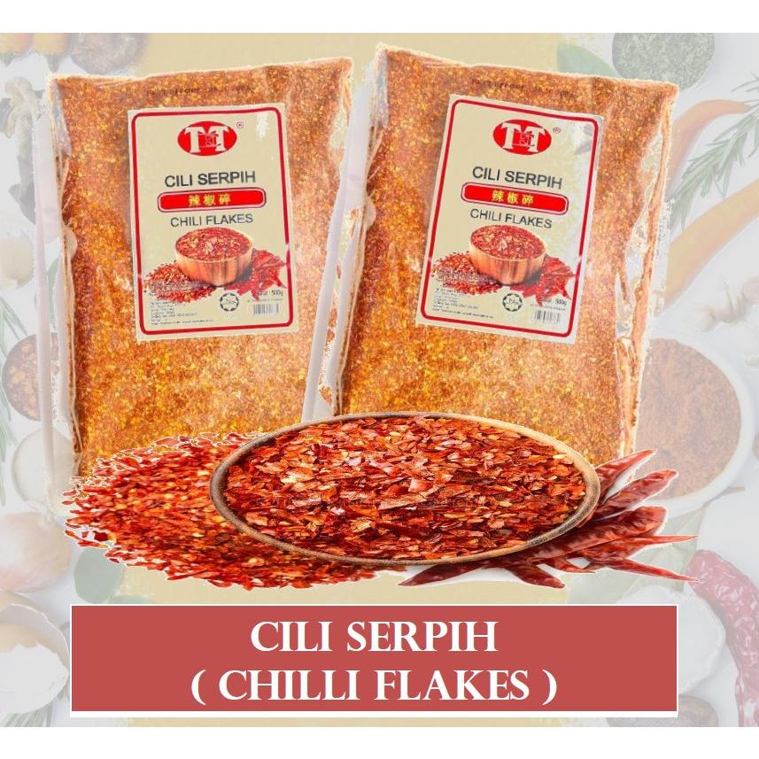 [HALAL] TET Chili Flakes Cili Serpih 辣椒碎 500 Gram | Shopee Malaysia