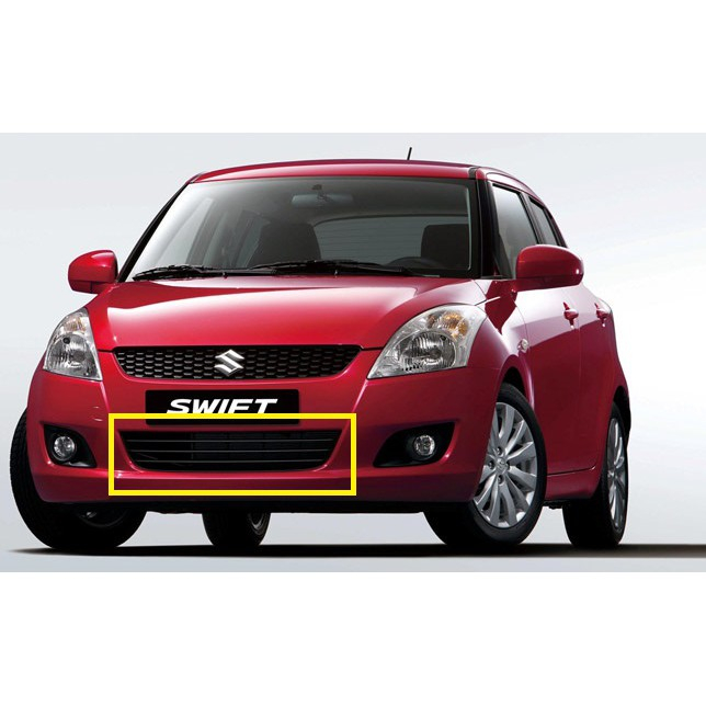 SUZUKI SWIFT 2012 FRONT BUMPER LOWER GRILLE / MESH JARING BARU | Shopee ...