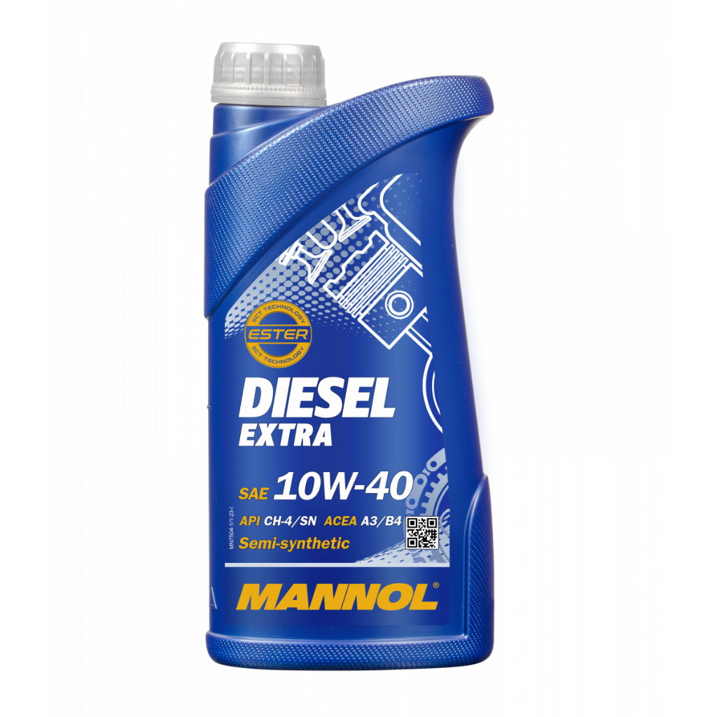 MANNOL 7504 Diesel Extra 10W-40 (1L) | Shopee Malaysia