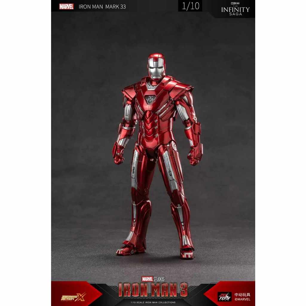 ZD Toys - Iron Man Mark 33 Silver Centurion Action Figure[Ready Stock ...