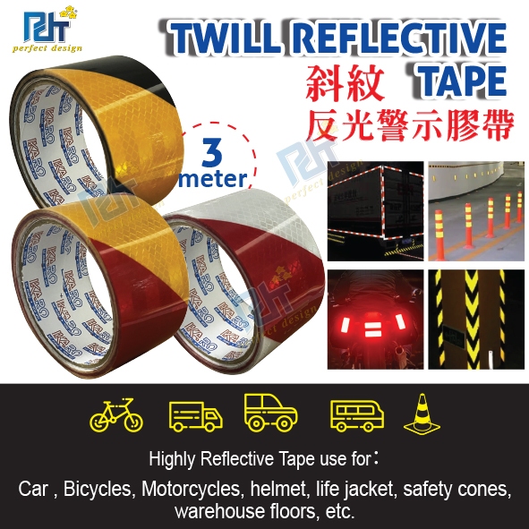 (HIGH QUALITY ) REFLECTIVE TAPE - 50MM x 3M | Shopee Malaysia