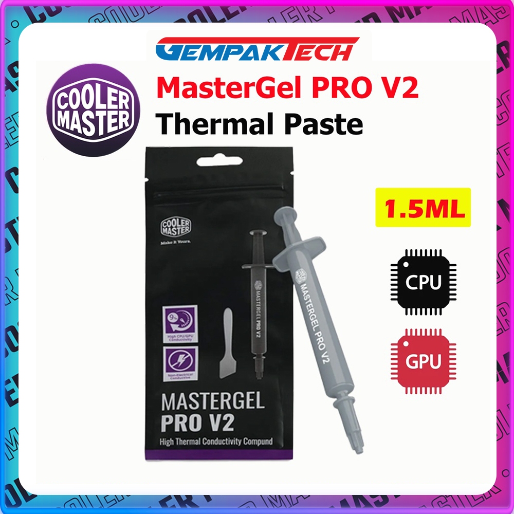 Cooler Master MasterGel PRO V2 High Performance Thermal Compound Grease ...