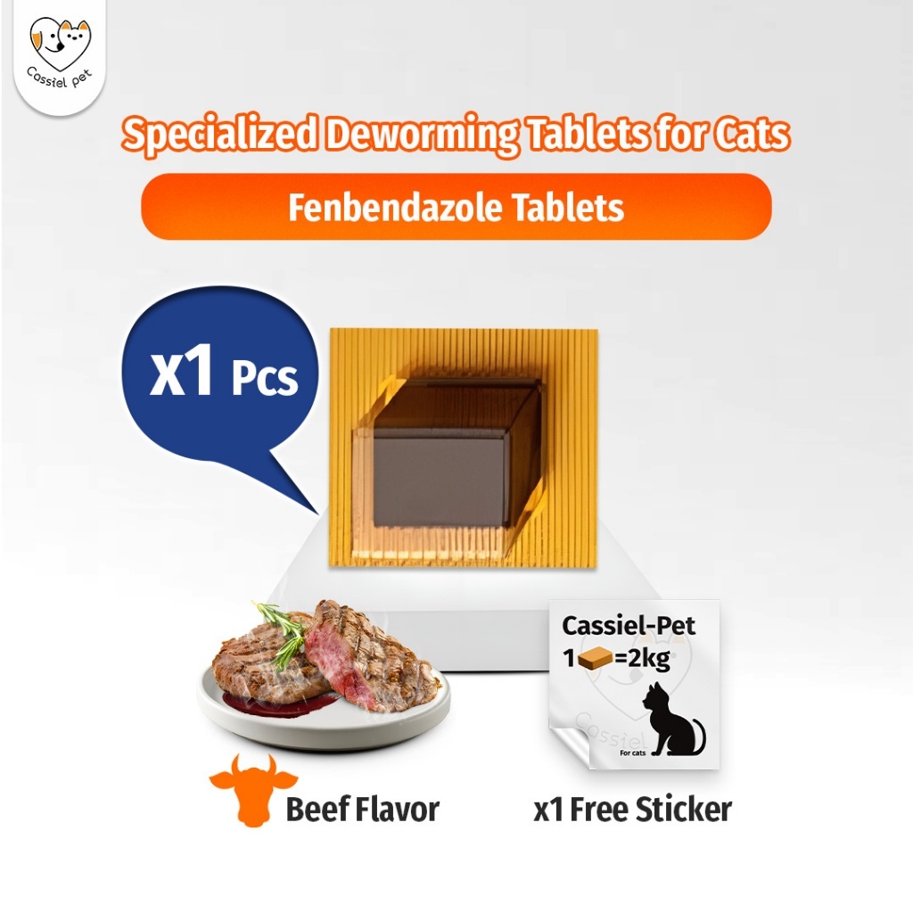 Cassiel Pet Chewable Tablet Anti Tick And Flea Dewormer For Dogs Puppy ...